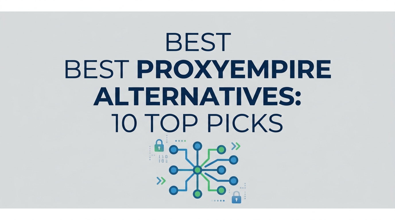 10 Best ProxyEmpire Alternatives in 2026